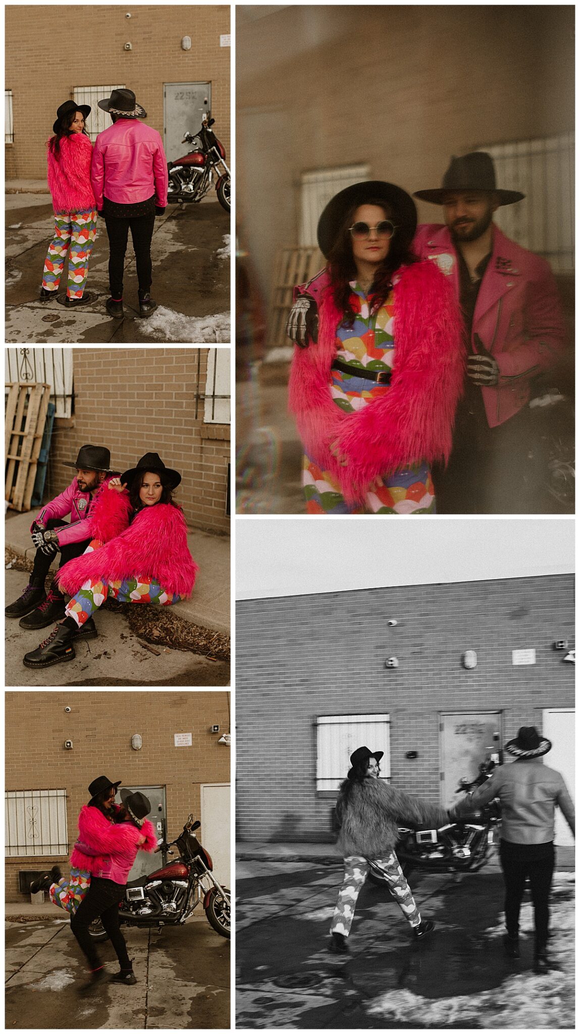 Punk Rock Denver Engagement Session | Colorado Elopement Photographer