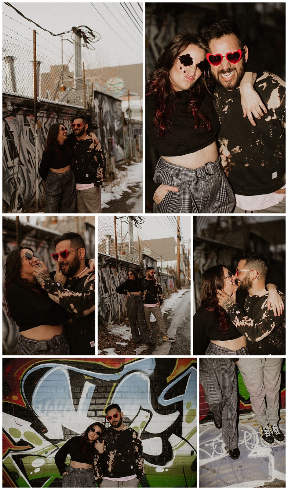 Punk Rock Denver Engagement Session | Colorado Elopement Photographer